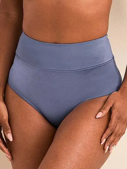 Victoria's Secret Adore Me Marlena High-waisted Bikini Bottom - Blue