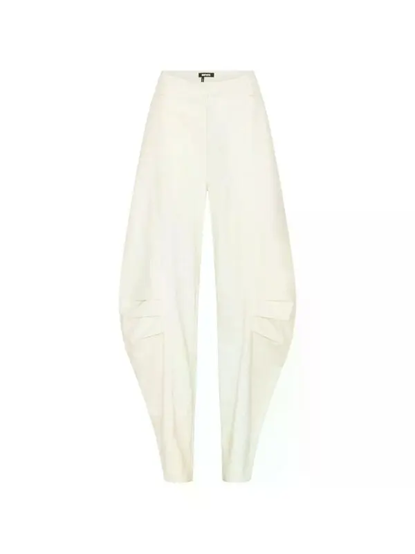 ROTATE BY BIRGER CHRISTENSEN Tapered Trousers - Neutrals