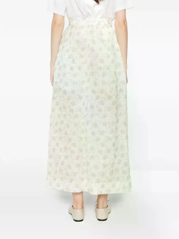 Sandro Floral Lace Shorts - Green