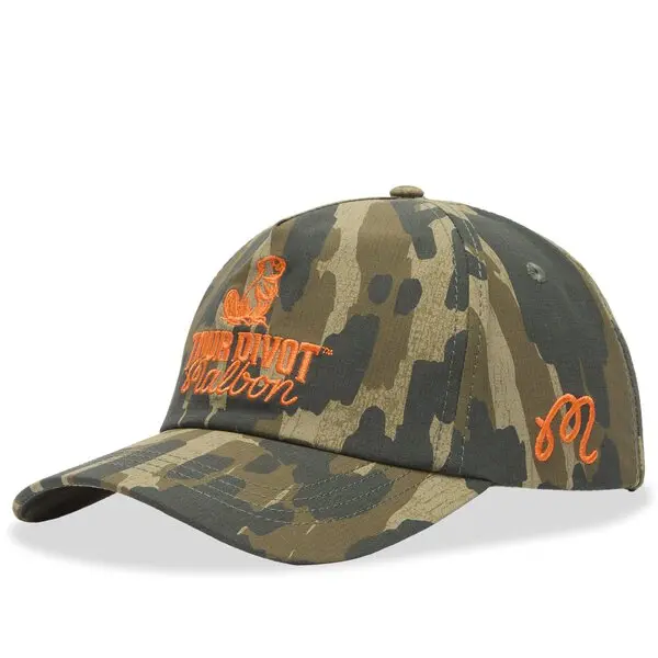 MALBON Tour Divot Camo Snapback - Bark Camo