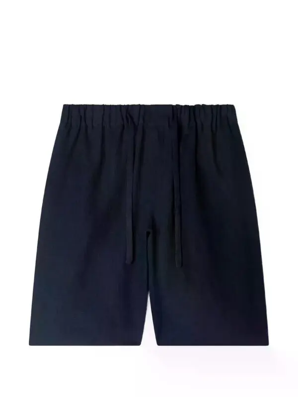 Sandro Drawstring Deck Shorts - Blue