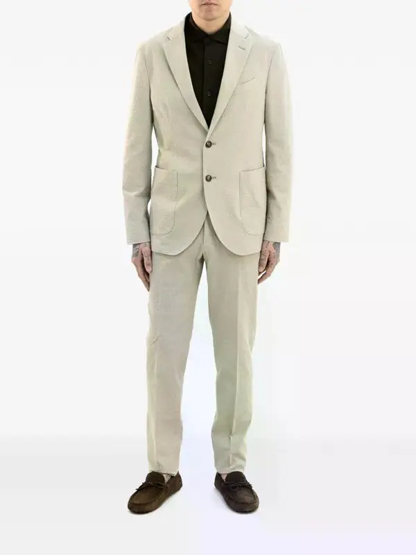 Incotex Textured Trousers - Neutrals