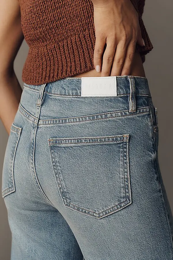 PISTOLA Aleks High-rise Straight-leg Jeans - Muse