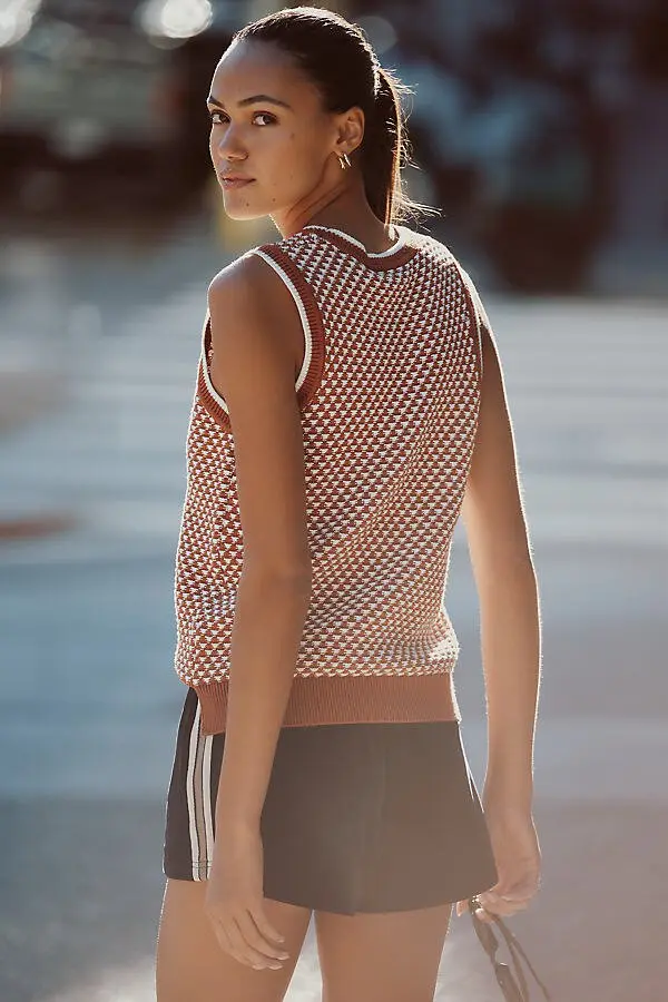 Varley Jensen Knit Tank Top - Maple
