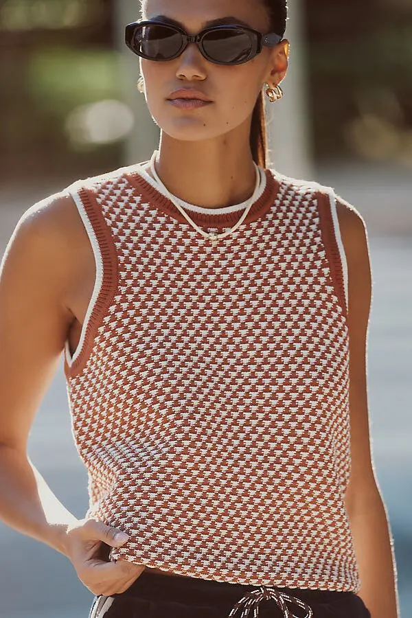 Varley Jensen Knit Tank Top - Maple