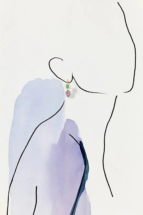 Chan Luu Fern Drop Earrings