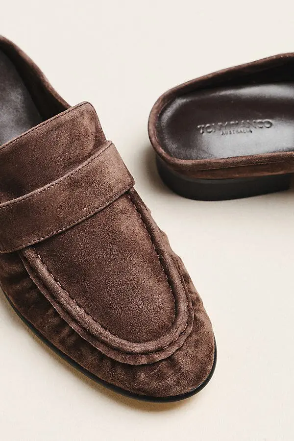 TONY BIANCO Glacier Loafer Mules - Espresso