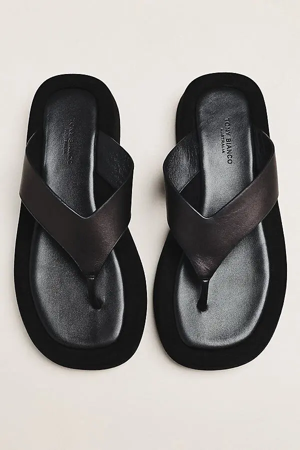 TONY BIANCO Ives Flip-flop Sandals - Black