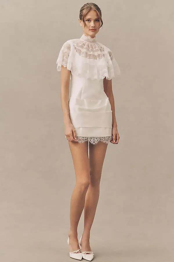GEISHA DESIGNS Ruffle Mini Cape