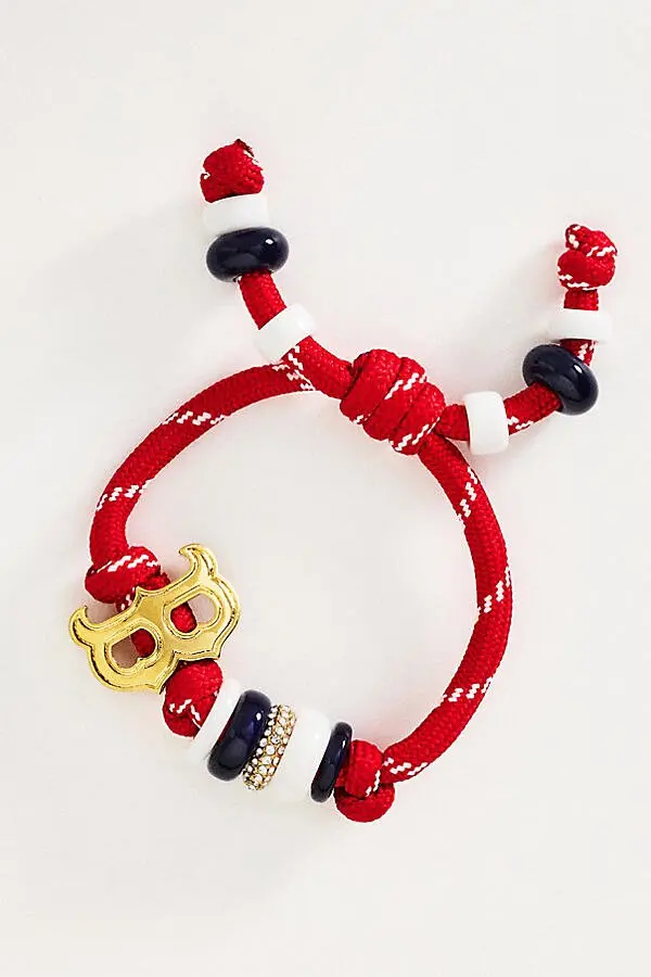 Baublebar Baseball Charms Paracord Bracelet - Boston Red Sox