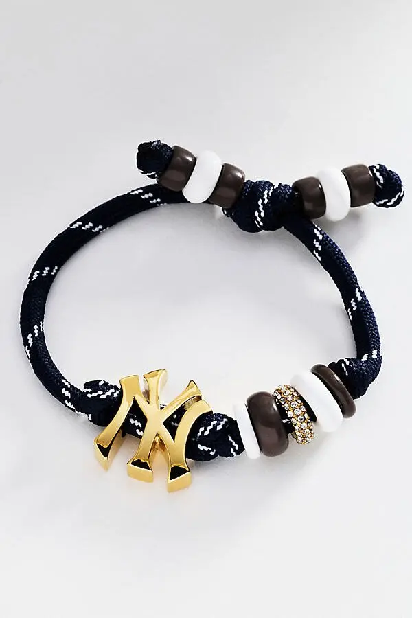 Baublebar Baseball Charms Paracord Bracelet - Yankees