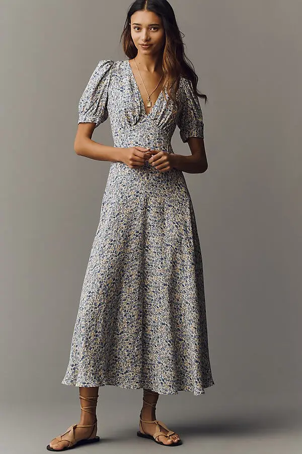 REFORMATION Naira Midi Dress - Dara