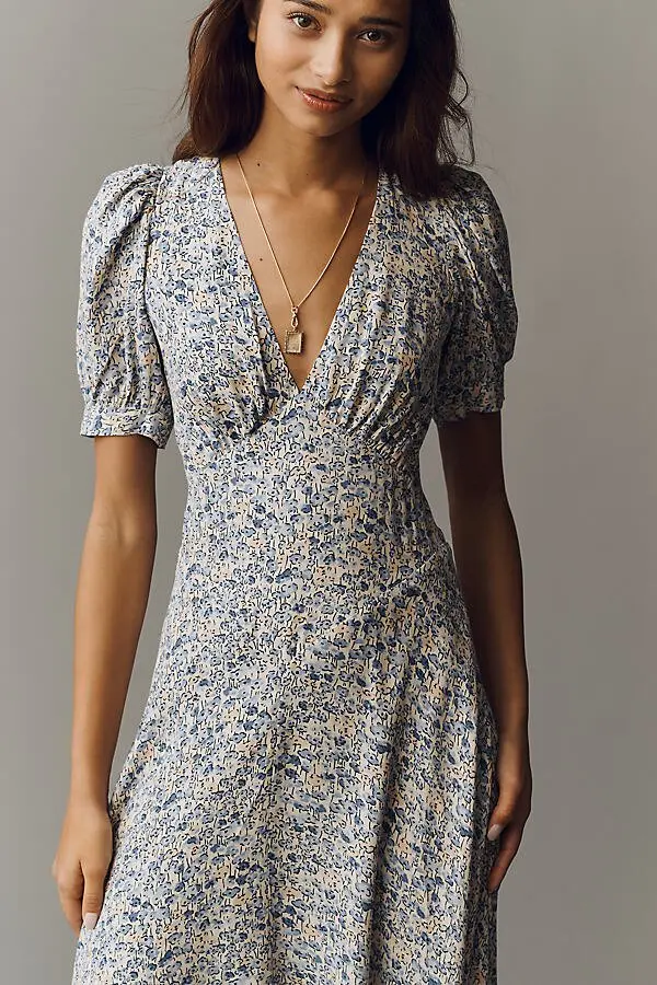 REFORMATION Naira Midi Dress - Dara