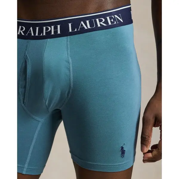 Ralph Lauren Organic Cotton-blend Boxer Brief 3-pack