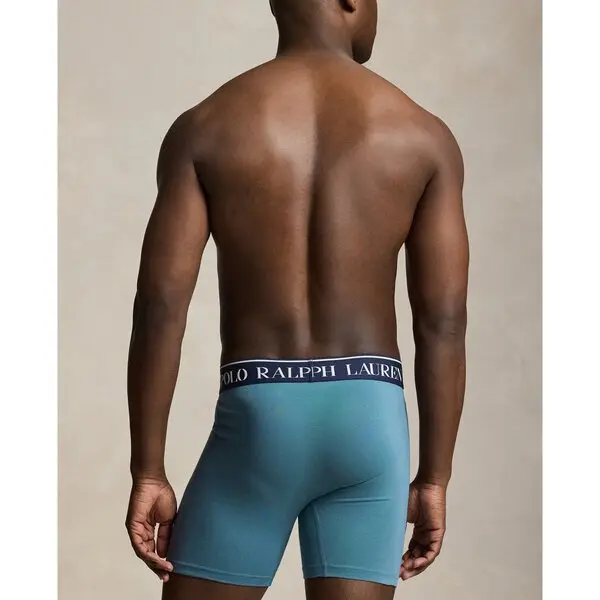 Ralph Lauren Organic Cotton-blend Boxer Brief 3-pack