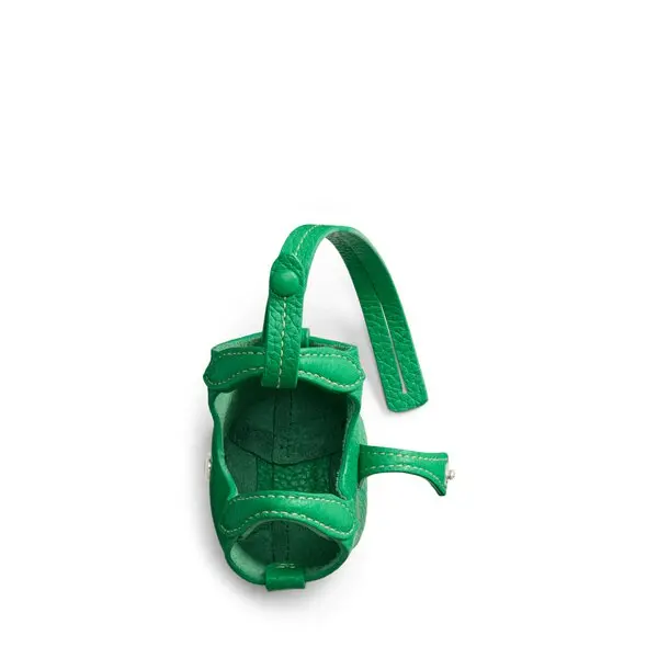 Ralph Lauren Polo Play Leather Bag Charm - Parrot