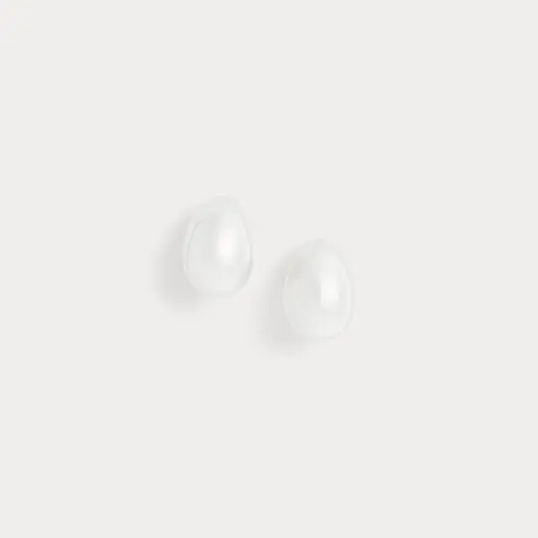 Ralph Lauren Plated Stud Earrings - Silver
