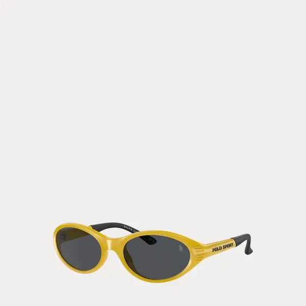 Ralph Lauren Polo Sport Oval Sunglasses - Shiny Yellow