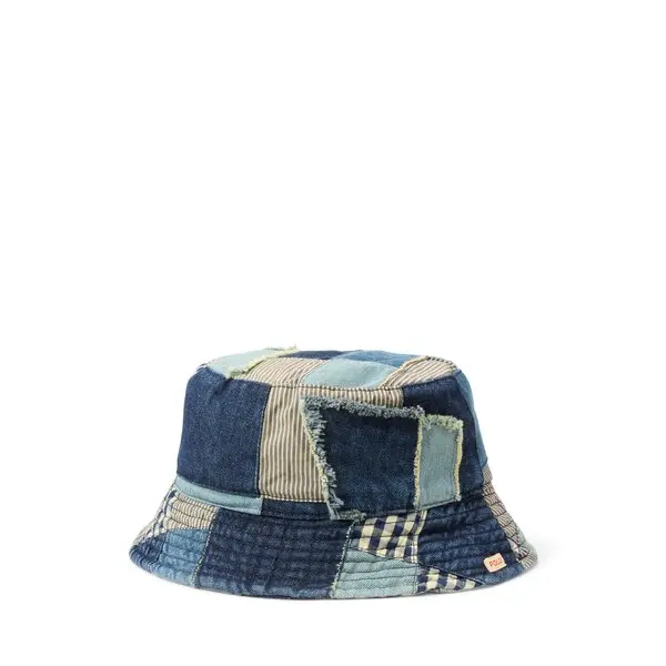 Ralph Lauren Patchwork Denim Bucket Hat