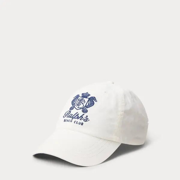 Ralph Lauren Twill Ball Cap - Clubhouse Cream