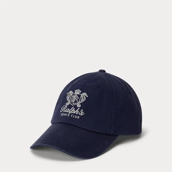 Ralph Lauren Twill Ball Cap - Newport Navy