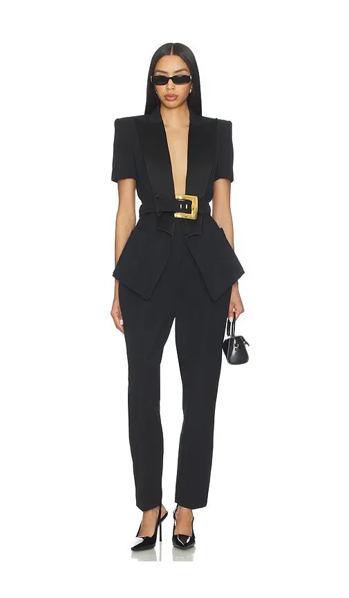Balmain Tailored Grain De Poudre Jacket