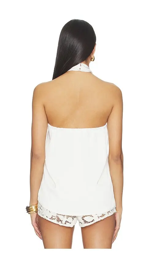 Superdown Samantha Halter Top - White