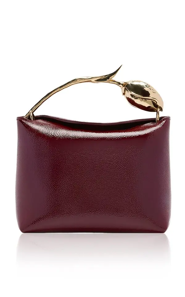 Erdem Bloom Handheld Bag - Red