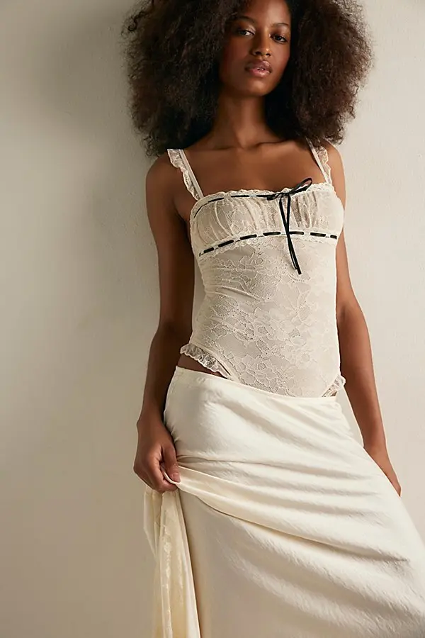 WILD LOVERS LONDON Celeste Lace Bodysuit