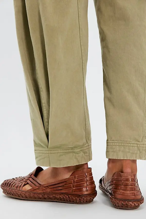 Free People Renaissance Woven Moccasins