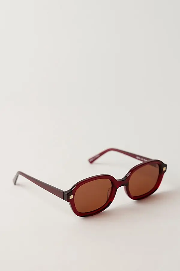 Free People Joie Round Polarized Sunglasses