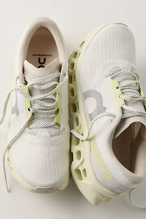 On Cloudmonster 3 Sneakers - Ivory/seedling