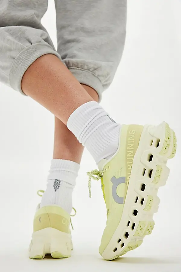 On Cloudmonster 3 Sneakers - Limelight/seedling