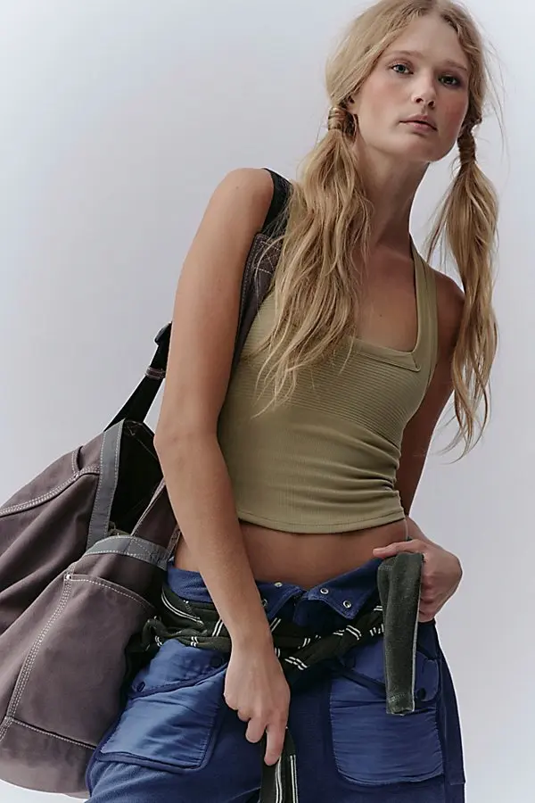 Free People Free Throw New Heights Cami - Hemp