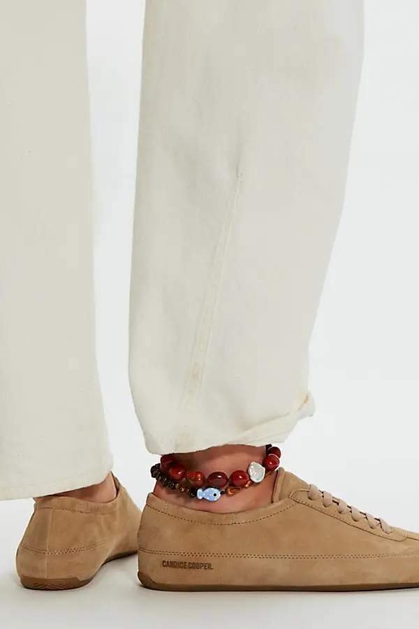 CANDICE COOPER Dandy Low-top Sneakers - Cappuccino