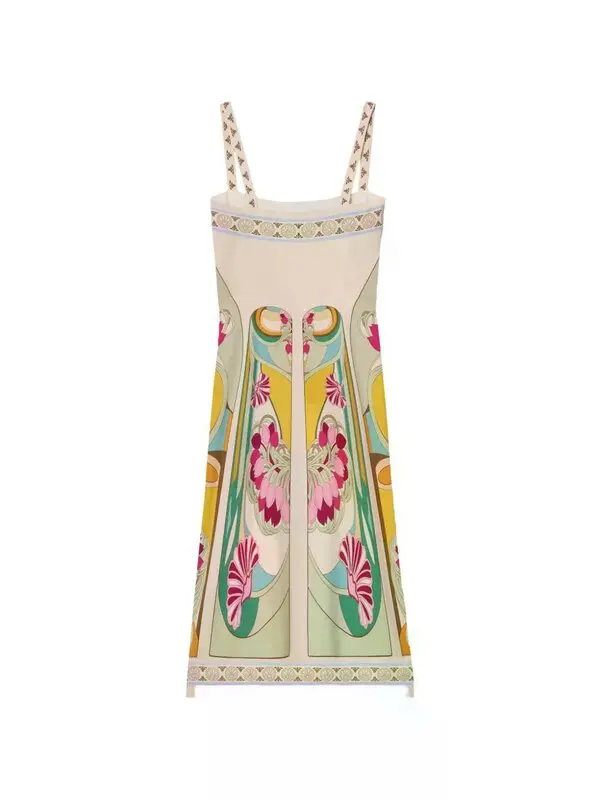 La DoubleJ Buy Me A Martini Midi Dress - Neutrals