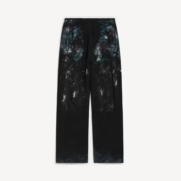 Balenciaga Painter's Shirt Baggy Sweatpants - Black