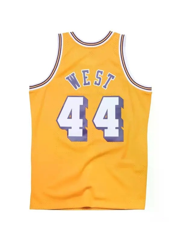 Mitchell & Ness Nba La Lakers 71 Jerry West Authentic Jersey Vest Top