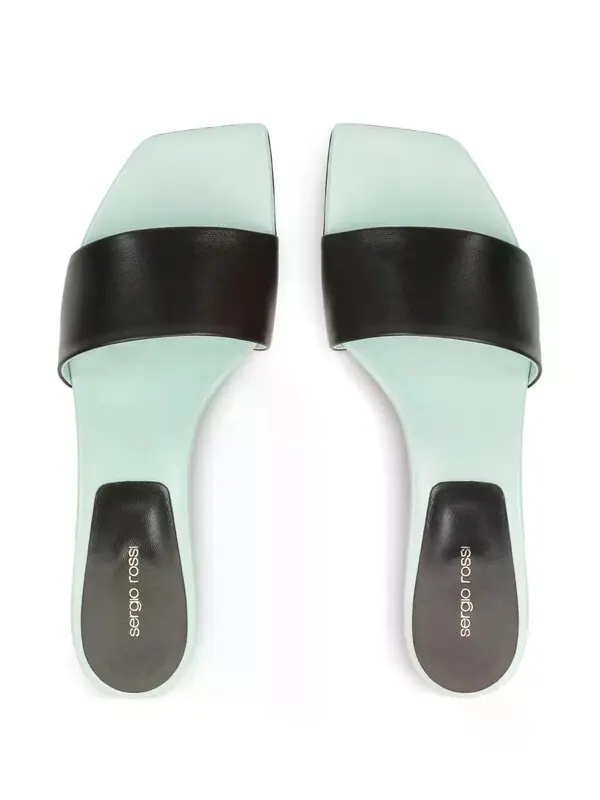SERGIO ROSSI Sculpt Strap Sandals