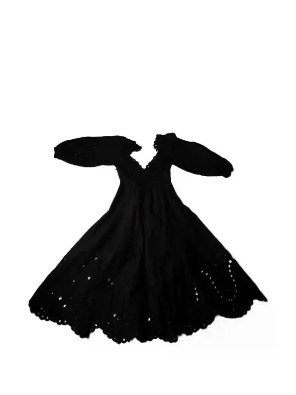 Charo Ruiz Ibiza Corbin Sweetheart-neck Midi Dress