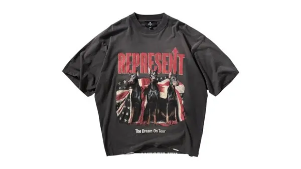REPRESENT Dream On Tour T-shirt - Grey