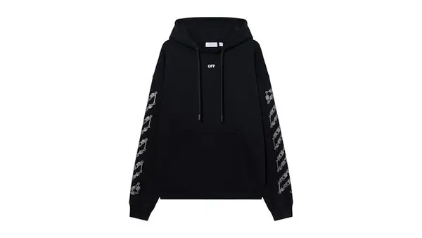 Off-White Chain Arrow Diagonal Skate Hoodie