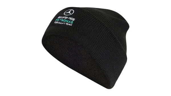 Adidas Mercedes Amg Petronas Formula 1 Team Dna Beanie - Black White