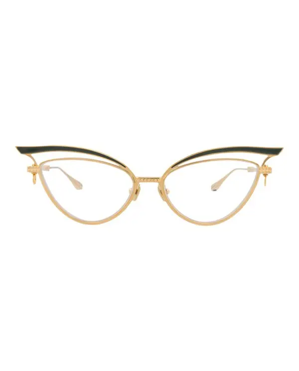 Valentino Garavani Optical Frames Cat Eyeframe - Gold Gold Transparent (vlx/118e/55ch)