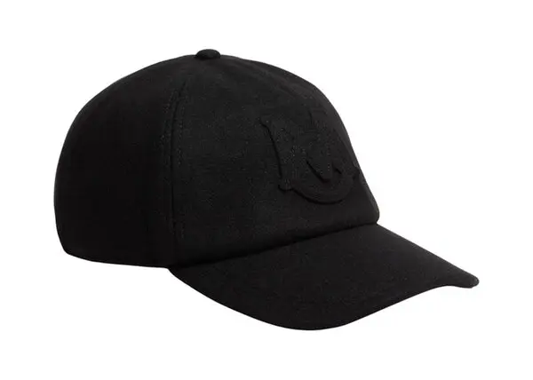 Moncler Logo-embroidered Cap - Black