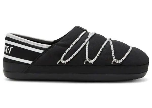 Moon Boot Icon Slipper - Black