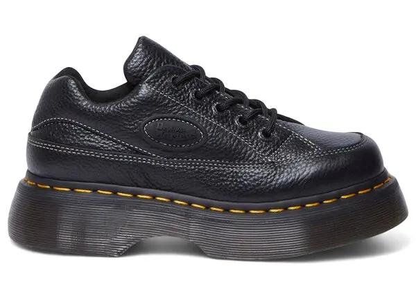 Dr. Martens Buzz 5-eye Milled Napa Leather Shoe - Black