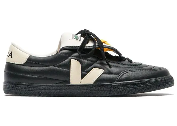 VEJA Panenka Leather Magliano Sneakers - Black