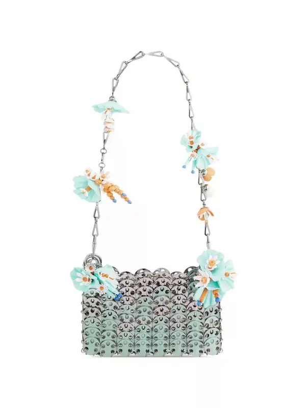 Rabanne Nano 1969 Shoulder Bag - Silver