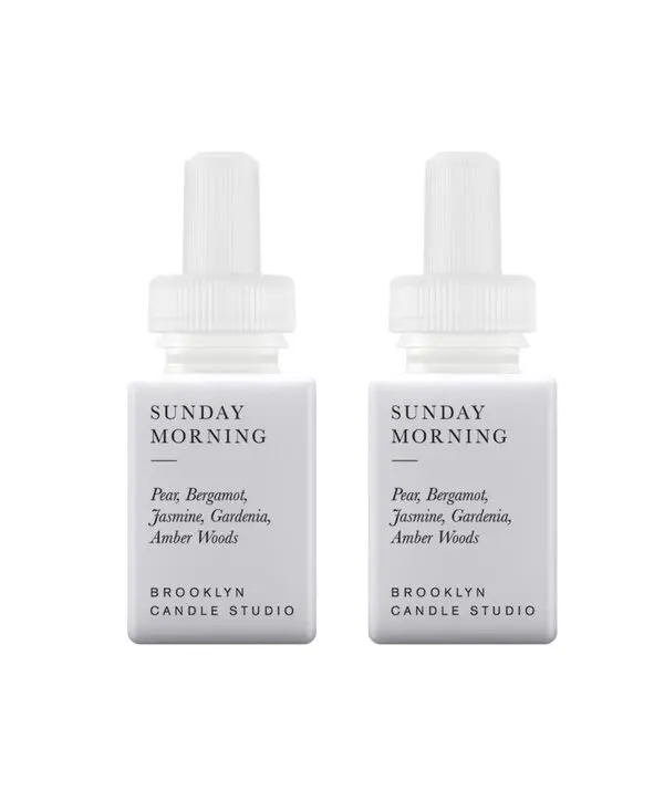 PURA Brooklyn Candle Studio Sunday Morning Home Scent Refill Smart Home Air Diffuser Fragrance - White